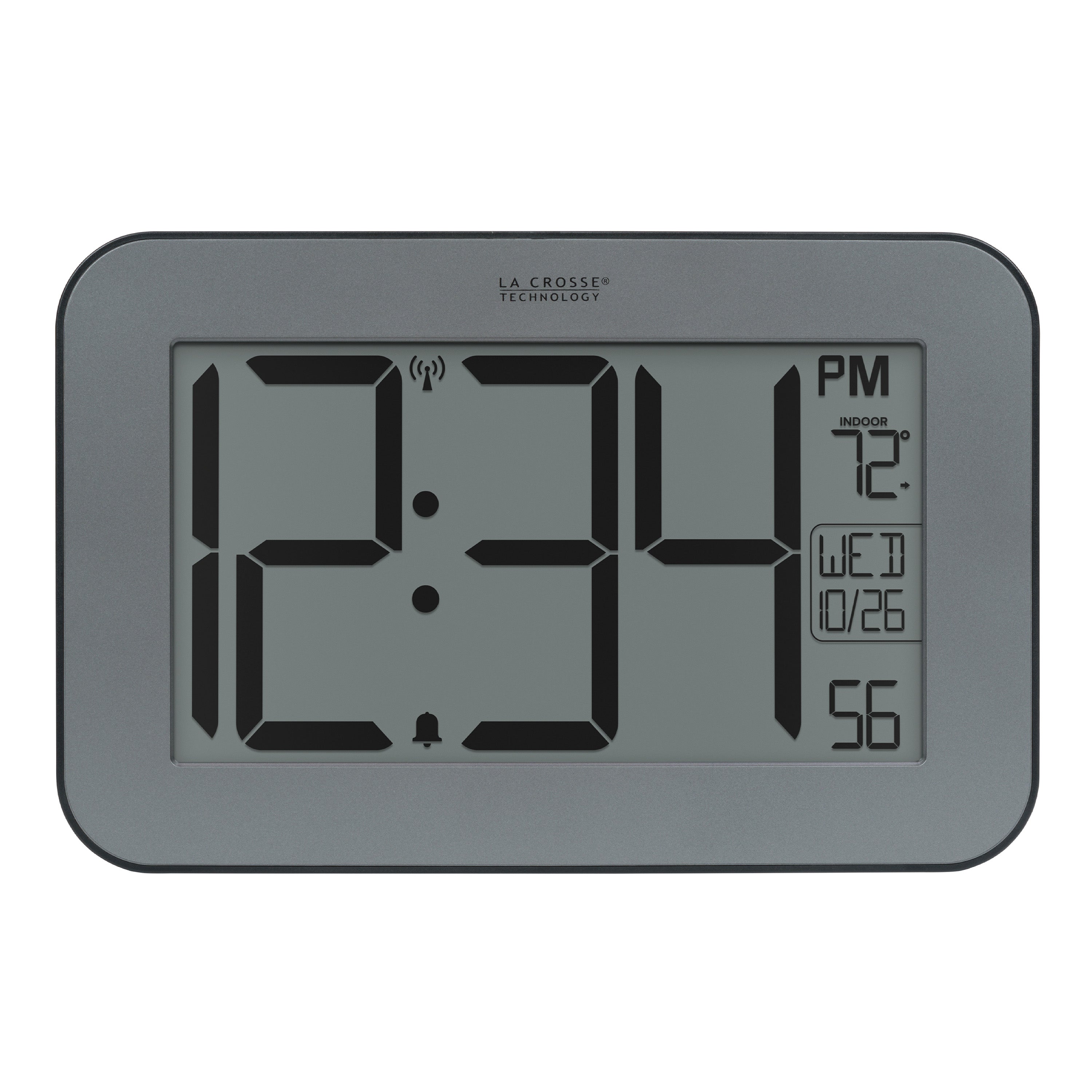 513-1416 Atomic Digital Wall Clock – La Crosse Technology