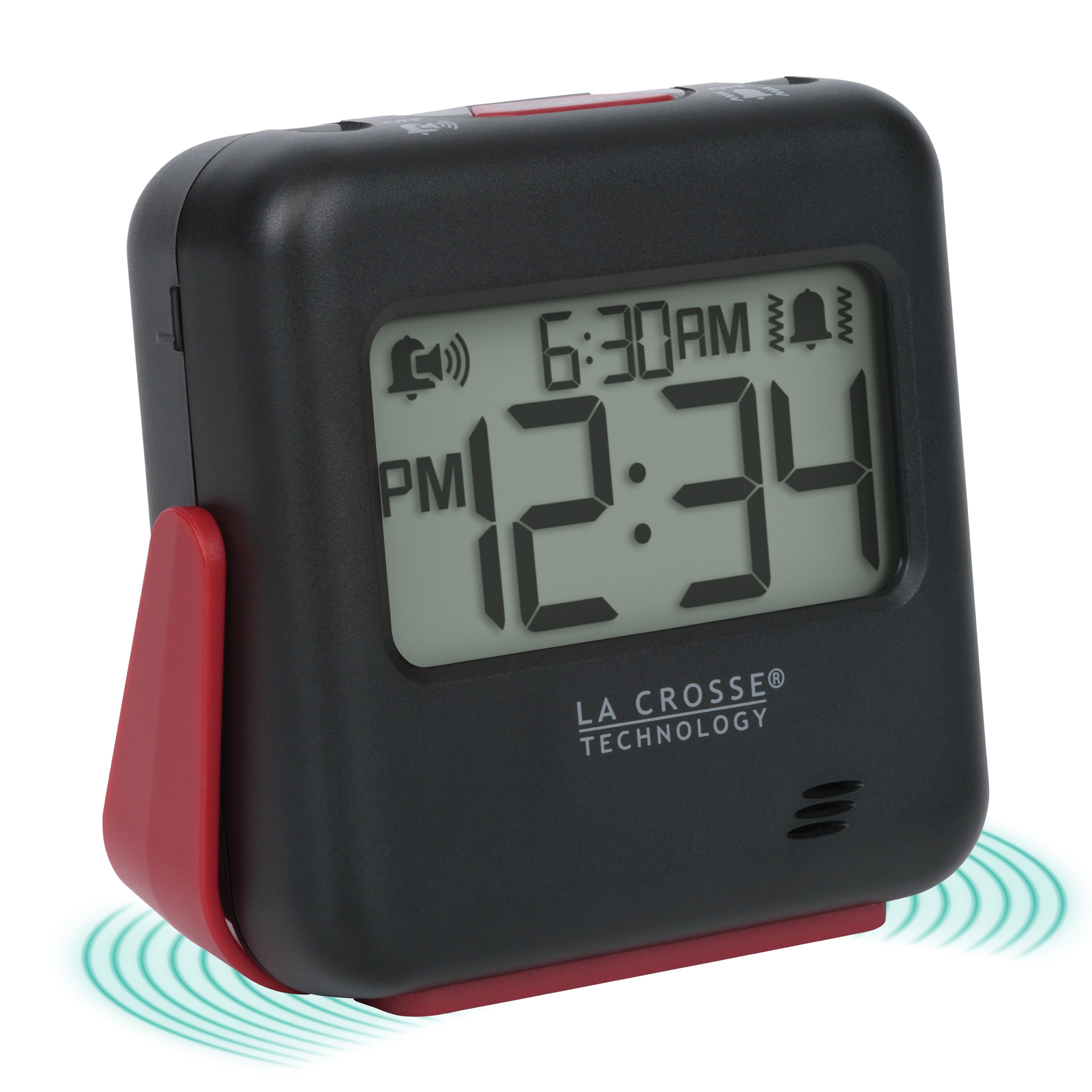 617-147 BUZZ Vibration Alarm Clock – La Crosse Technology