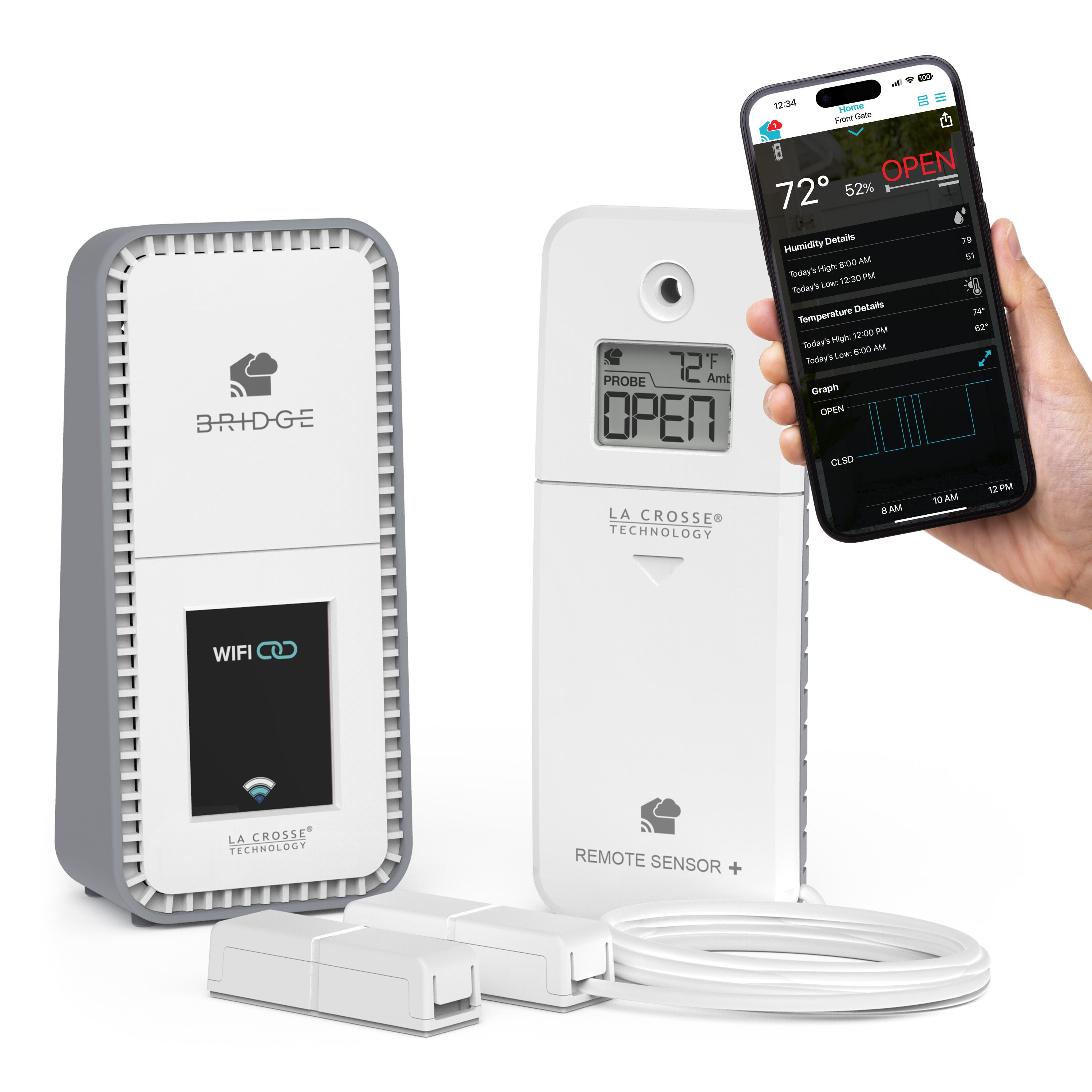 Contact King Wi-Fi Alert System | Home Monitoring Tool | La Crosse ...