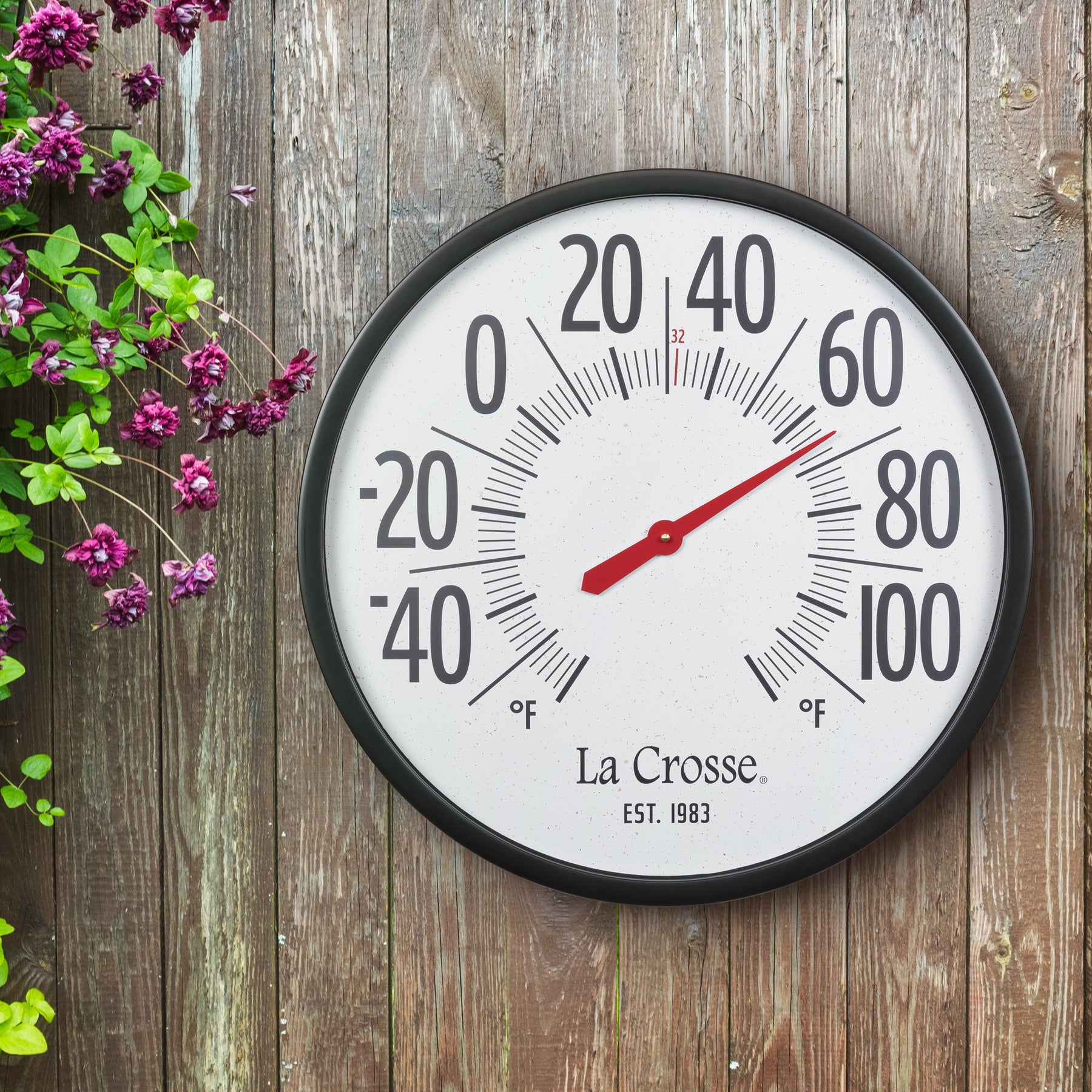 104-3056 Emperor Size 22-inch Dial Thermometer – La Crosse Technology