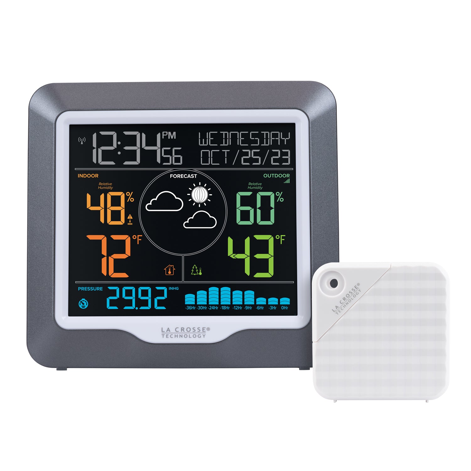M73170 Wireless Color Weather Station – La Crosse Technology
