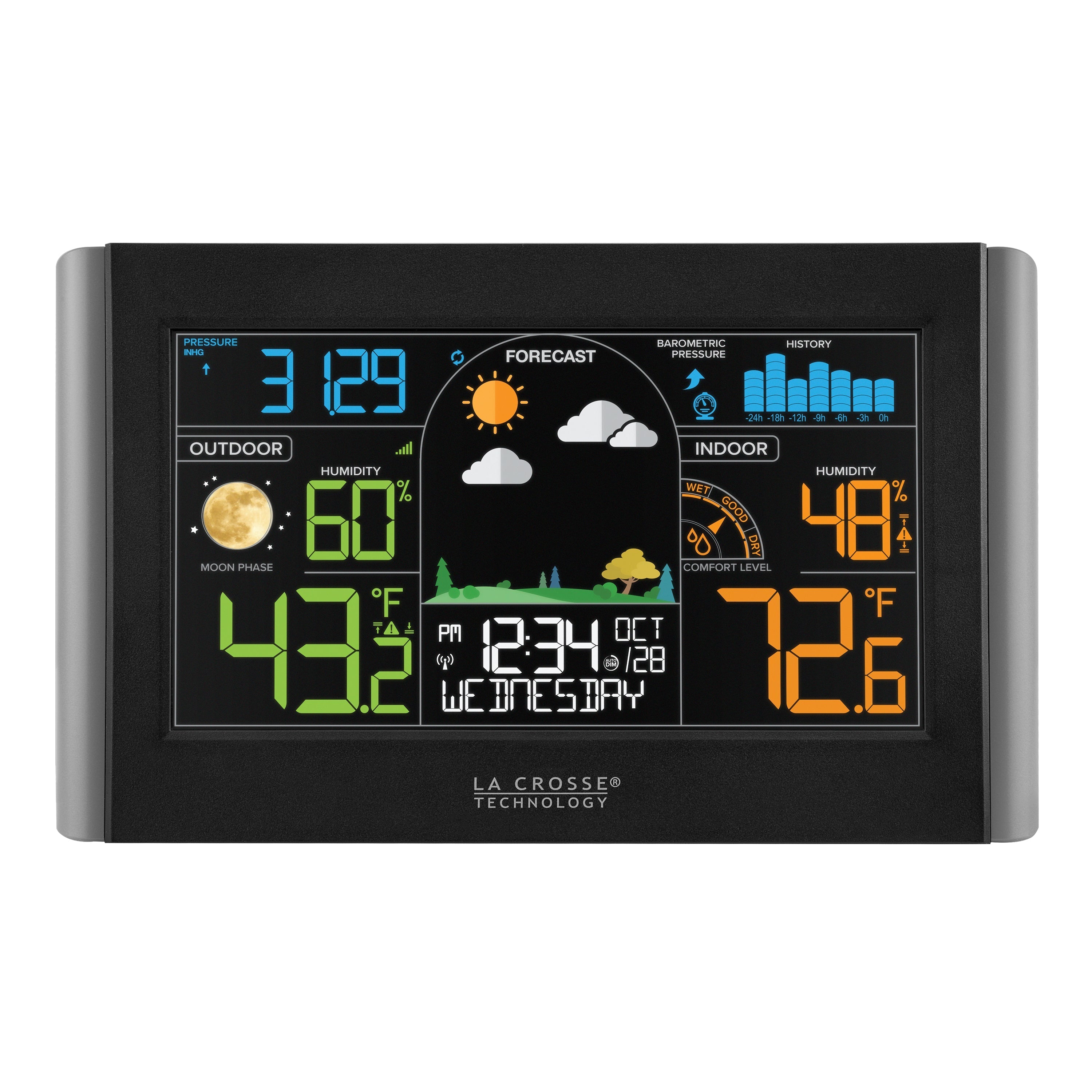 M74863v2 Wireless Color Weather Station La Crosse Technology
