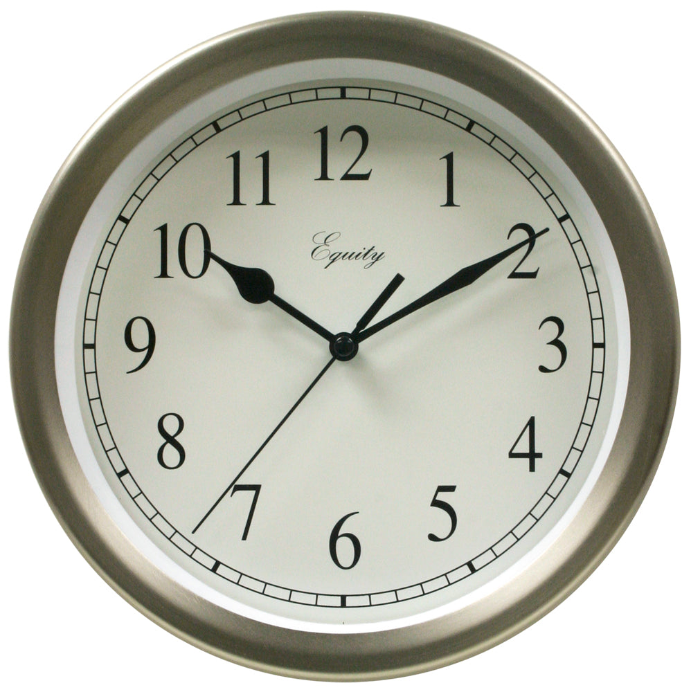 28283 8 inch Metal Wall Clock – La Crosse Technology