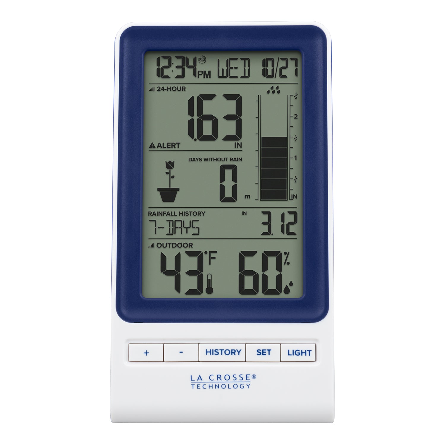 Springfield Digital Rain Gauge Wireless