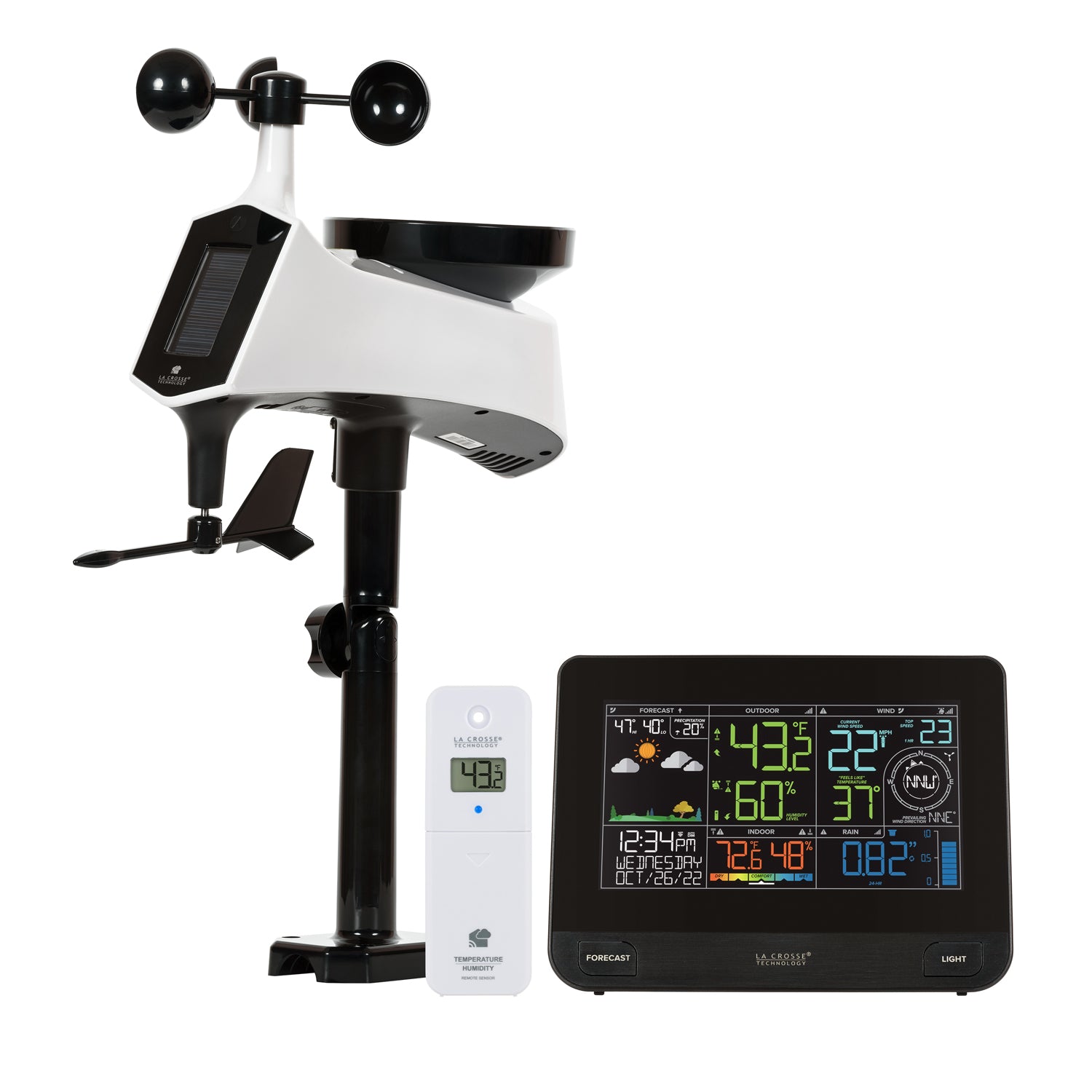 V42 Wi-Fi Professional Weather Station – La Crosse Technology